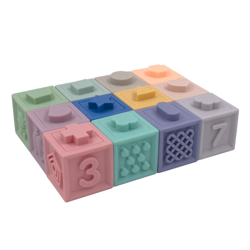 Playground Silicone Building Blocks – Baby Care Nursery