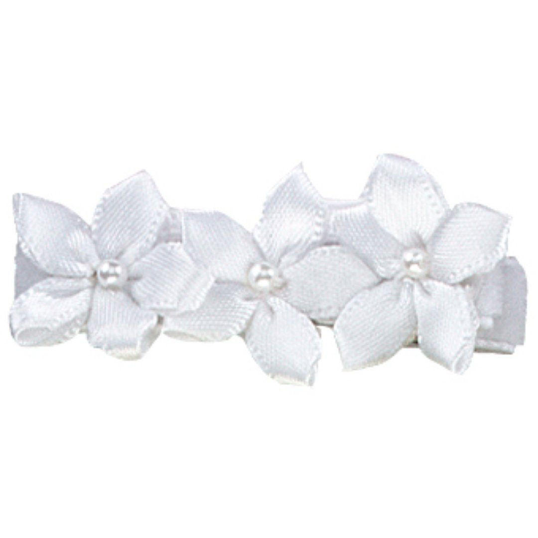No Slippy Hair Clippy Megan Satin Violets Hair Clip – Baby Care Nursery