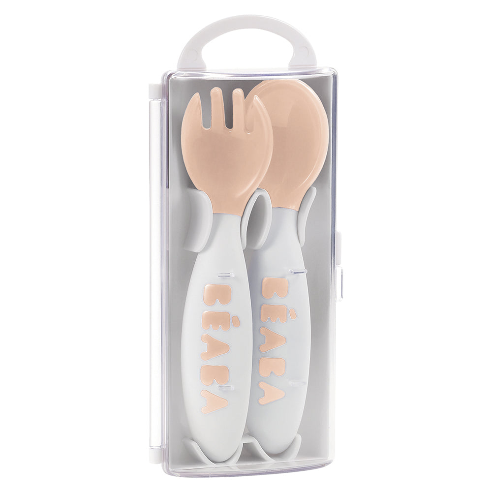 Beaba 2nd Stage Training Fork & Spoon – Baby Care Nursery