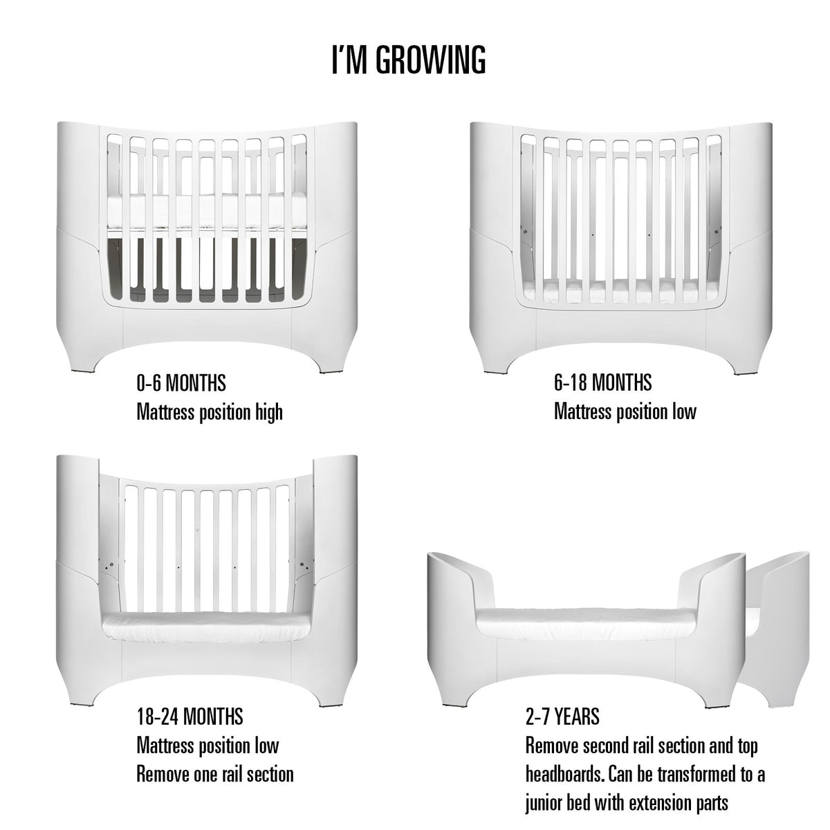 Leander Classic Baby Cot – Baby Care Nursery