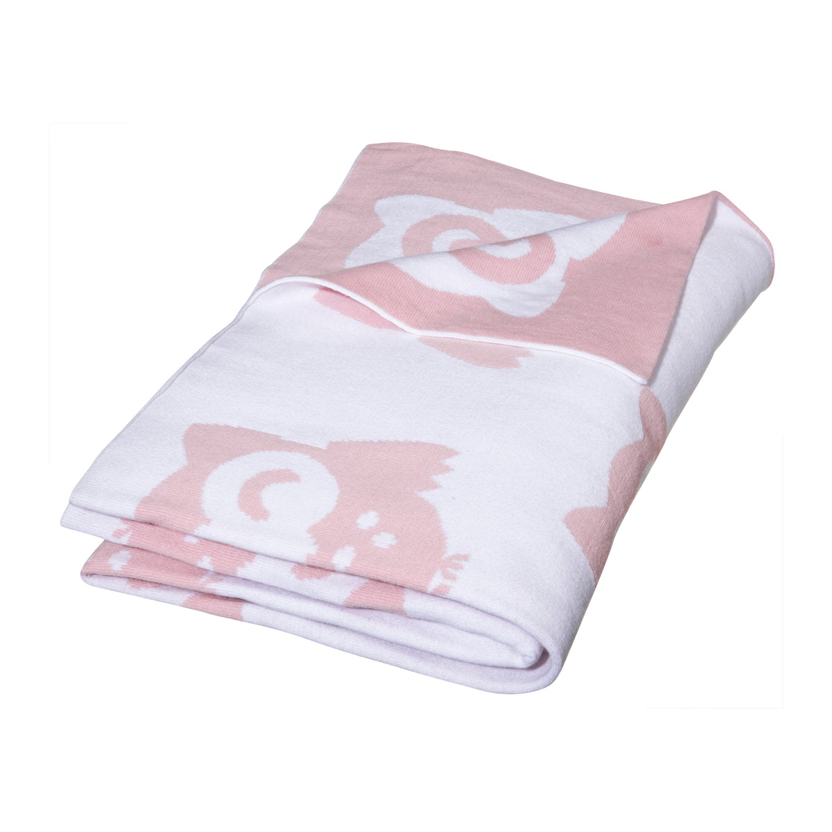 Little Bonbon Baby Blanket 100cm x 80cm - It's A Hoot Pink/White – Baby ...