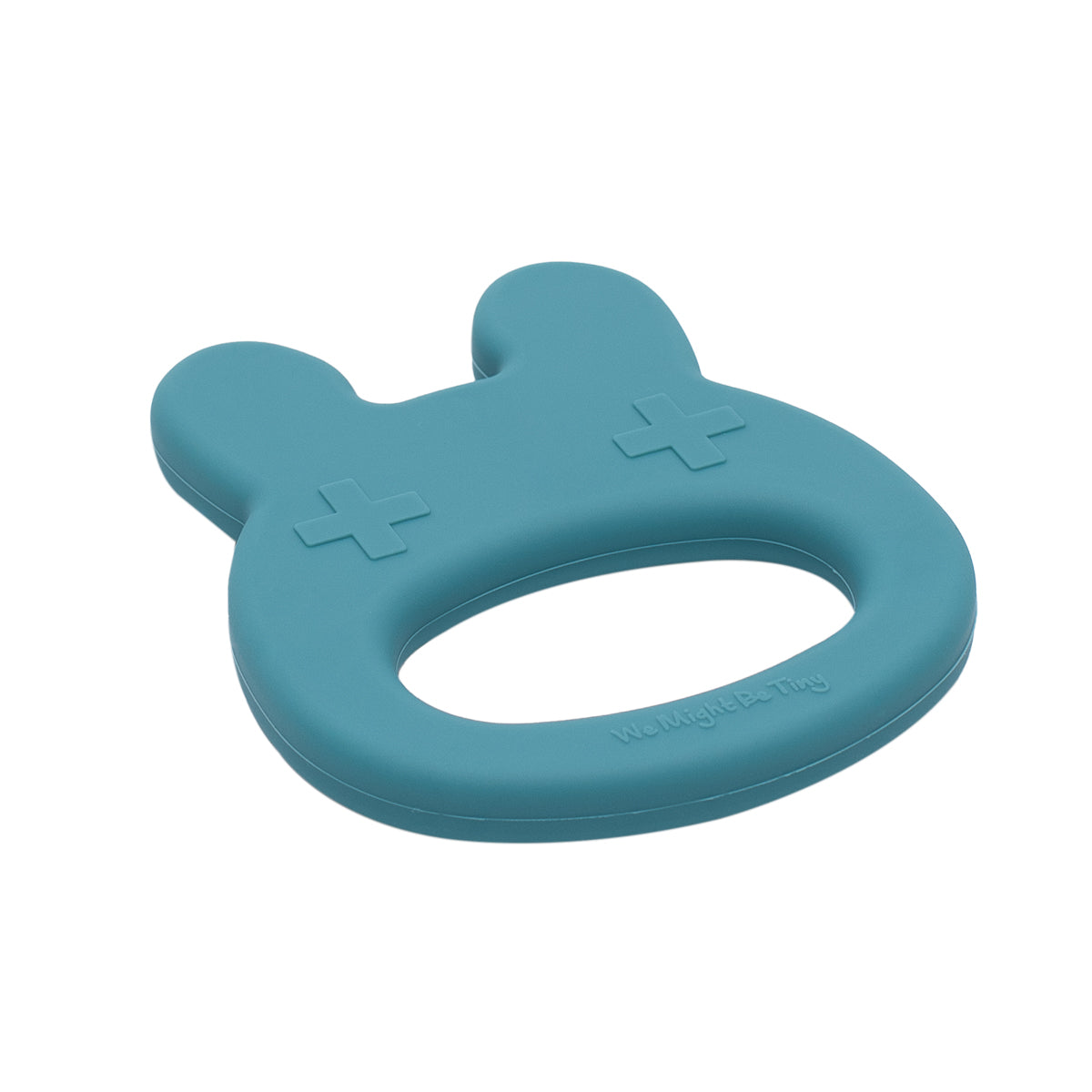 We Might Be Tiny Bear Bunny Teether - Blue Dusk – Baby Care Nursery