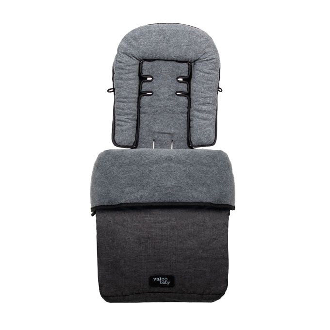 Valco Baby Snug Footmuff Charcoal – Baby Care Nursery